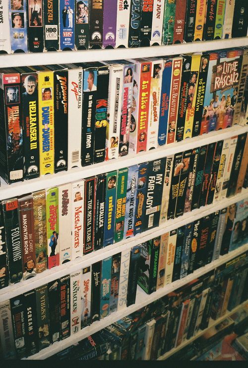 Film Thoughts: MEMORIES: Video Rental Stores