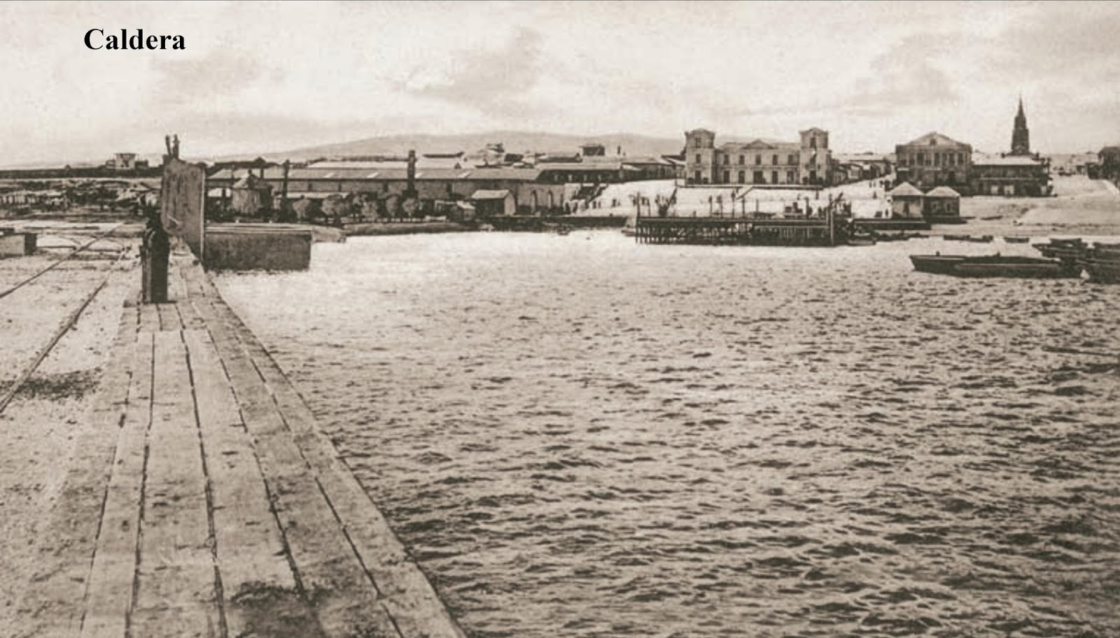 Imágenes de Chile del 1900: Caldera