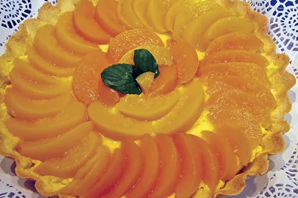 TARTA DE DURAZNOS | Postres y Masitas