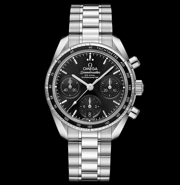 Omega - Speedmaster 38 Co-Axial Chronograph Black | Time and Watches ...