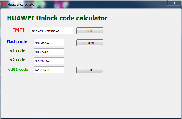 فتح قفل الشبكة لهواتف هواوي Huawei Unlock Code Calculator - خبيب وعد