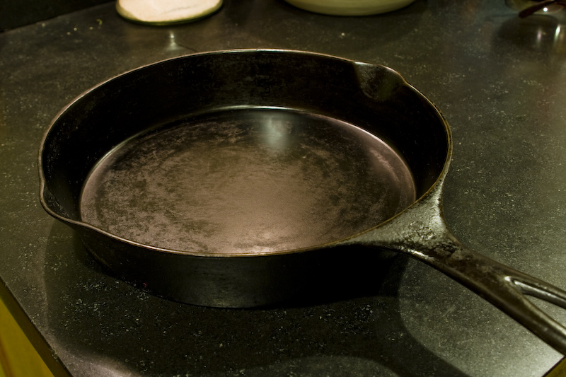Snap Crackling Pop: Back to Basics: the wonders of a cast iron pan