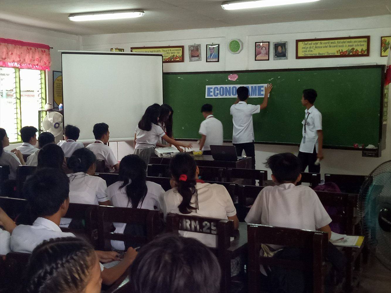 PICTURES AND DOCUMENTS OF FINAL DEMONSTRATION TEACHING