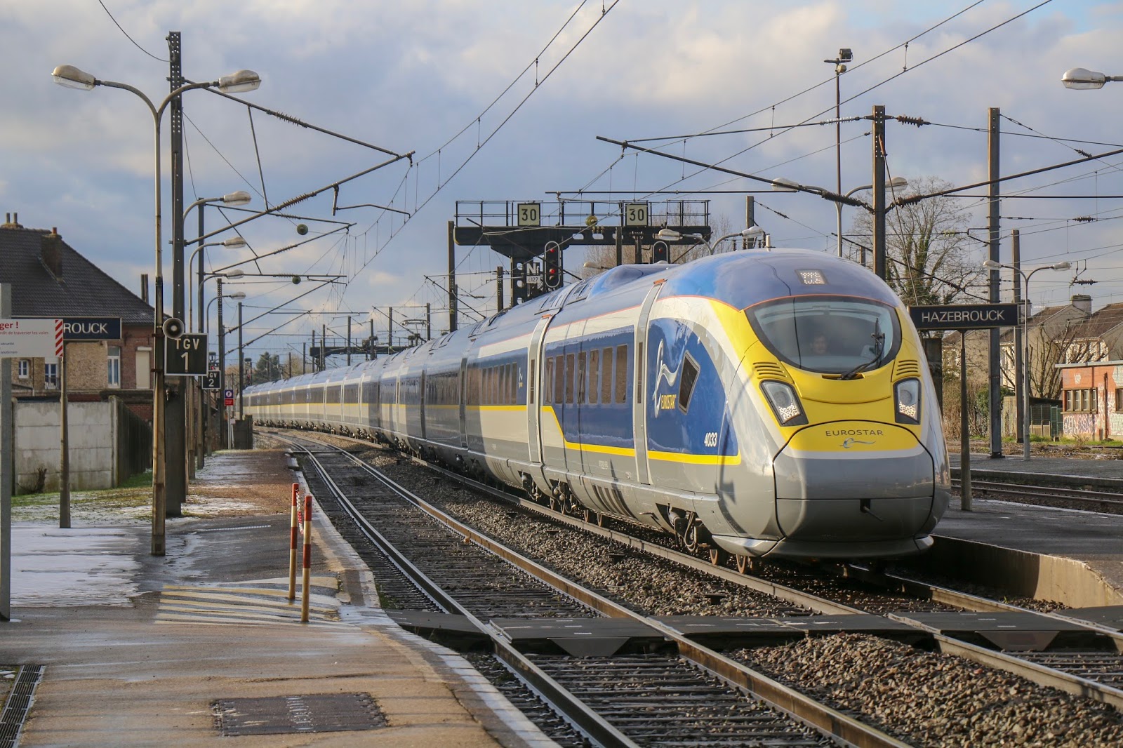 LA PASSION DU TRAIN: Marche d'essais Rame E 320 Eurostar 4033/34 sur ...