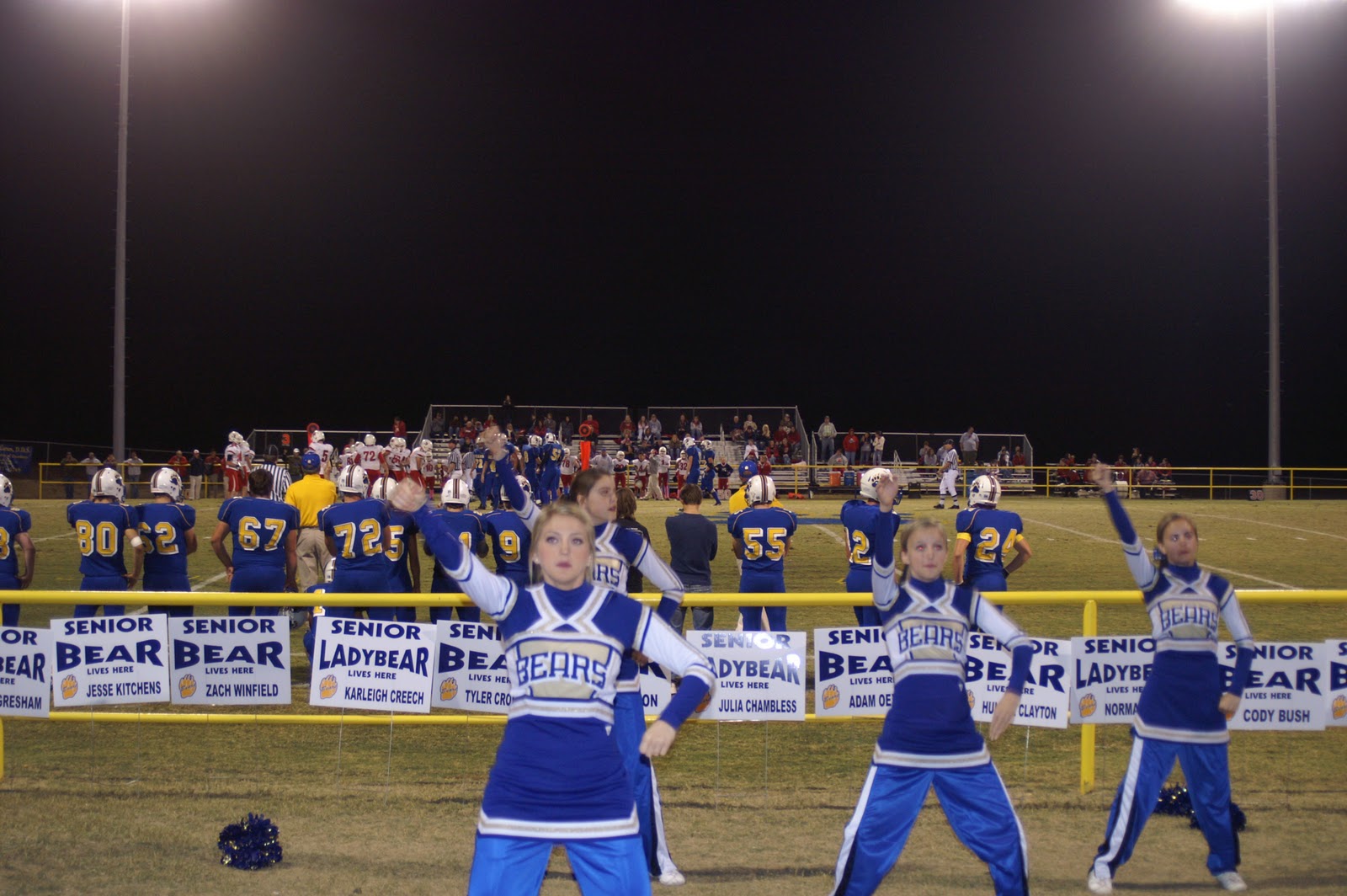 The Clayton Family: Spring Hill Bear Football