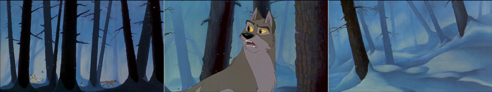 Colorful Animation Expressions: Bear Fight in the Snow