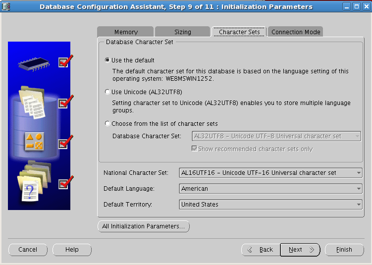 DHARAMDBA: Oracle Database Creation Using DBCA