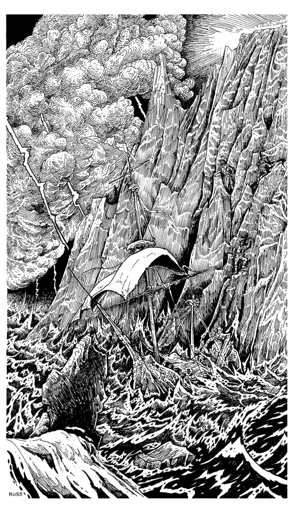 The Gallery: Art of Russ Nicholson: Simply ...The map of Dwarf-land