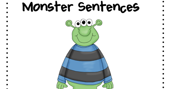 Pitners Potpourri Monster Sentences Freebie