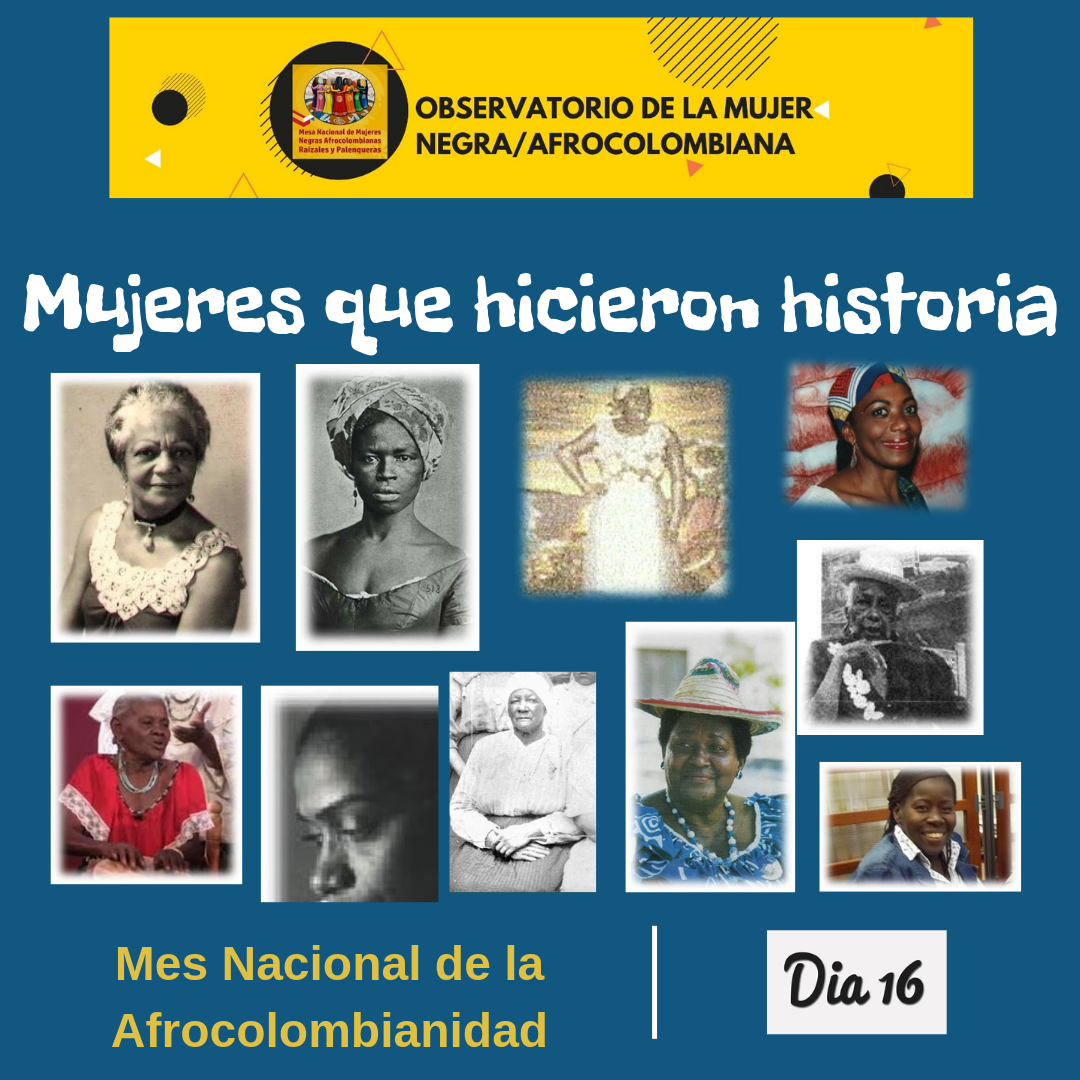 Mesa Nacional de Mujeres Negras Afrocolombianas : Día 16. Mujeres afro ...