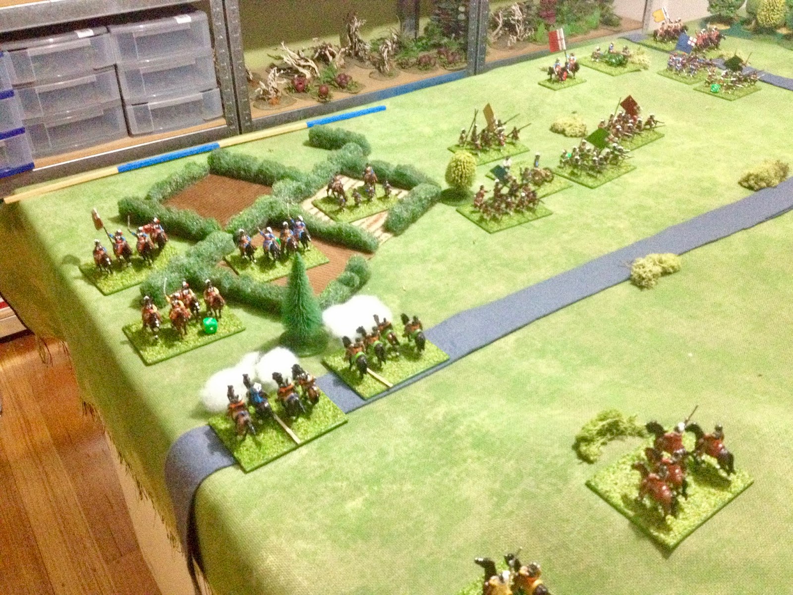 Grid based wargaming - but not always: Beginning the ECW Campaign