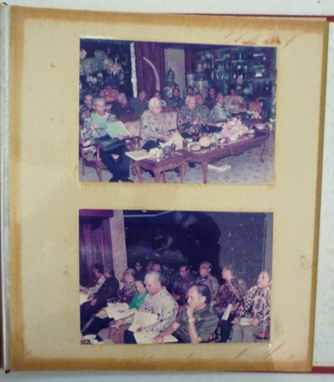 Koleksi Tempo Doeloe: Pak Harto dengan Menteri-menteri Orde Baru dalam ...