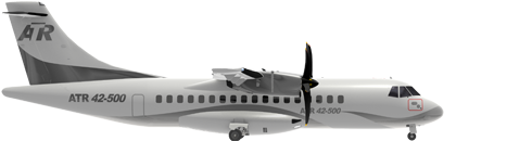 Passenger and Cargo Aircraft: Aerospatiale ATR 42-500