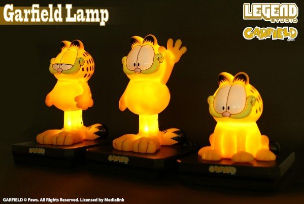 BLOG DOS BRINQUEDOS: Garfield Lamp
