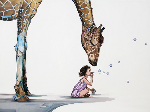 My Owl Barn: Surreal Paintings by McKenzie Fisk