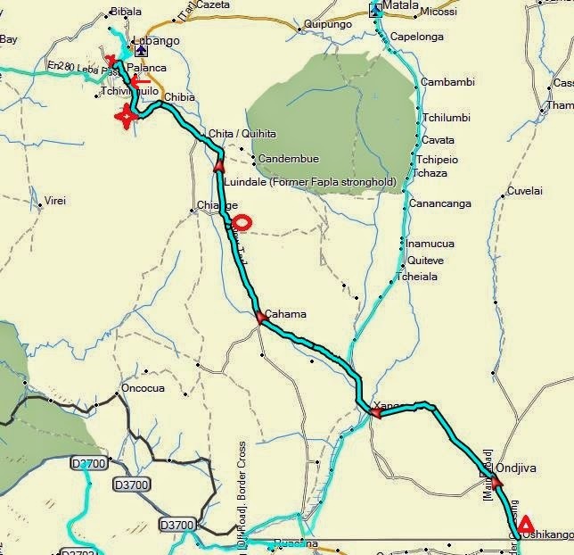 Mrad & Inge's 60+ ANGOLA: D5-6: Oshikango - bush camp (299 km) - Missao ...