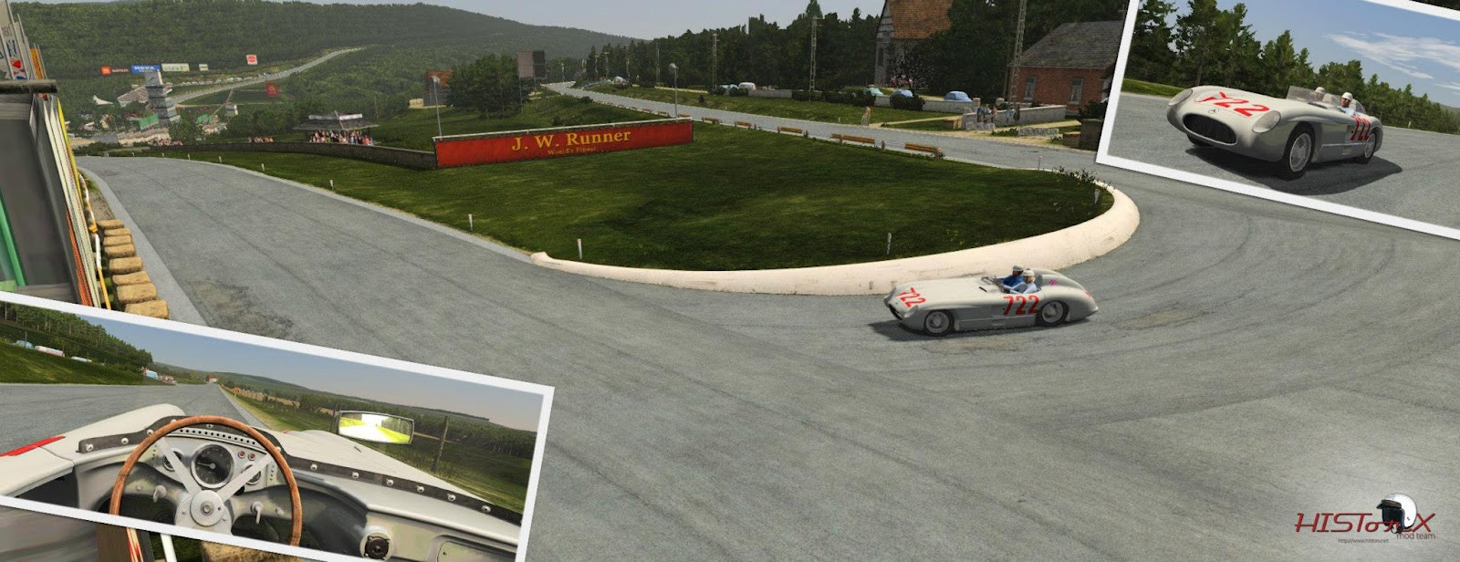 Historic and Touring Cars rFactor Mod First Preview