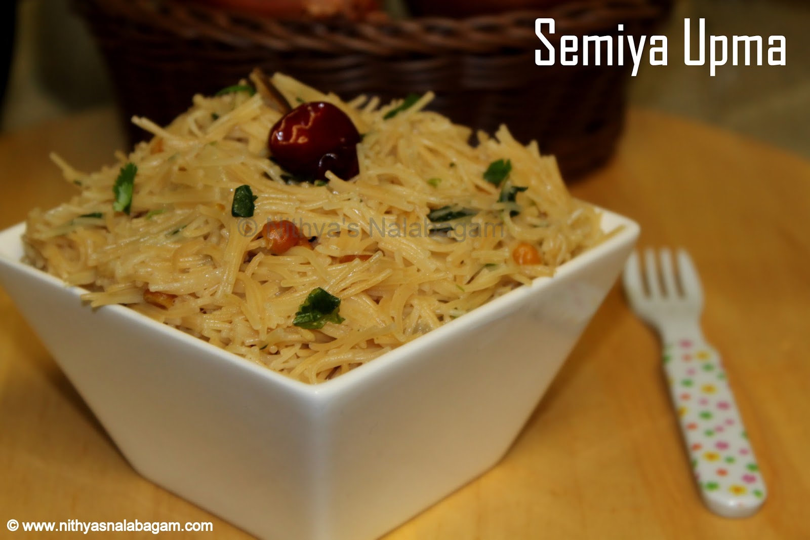 Semiya Upma | Vermicelli Upma |Nithya's Nalabagam