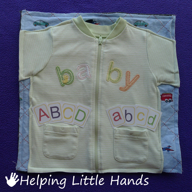 Pieces by Polly: Fast & Easy Quiet Book Made from Baby Clothes