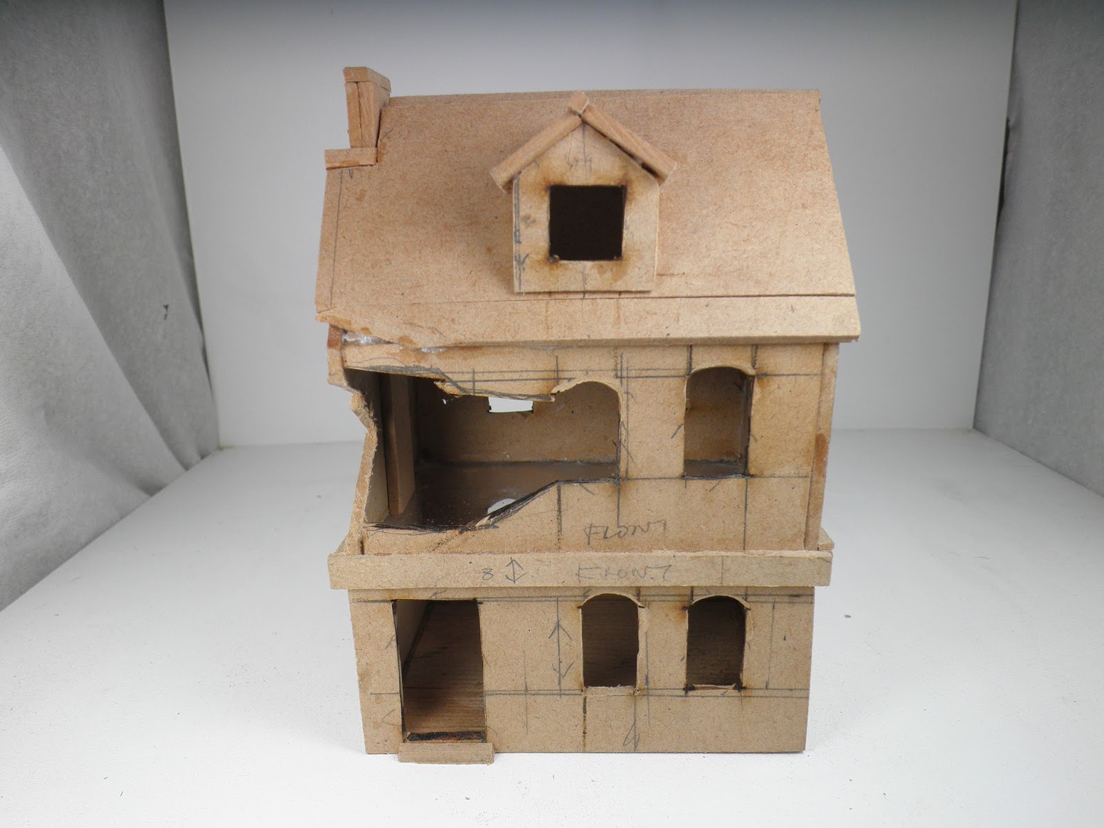 JOHN BOND's WARGAMING STUFF: DIY MDF BUILDINGS, Part 1 28mm