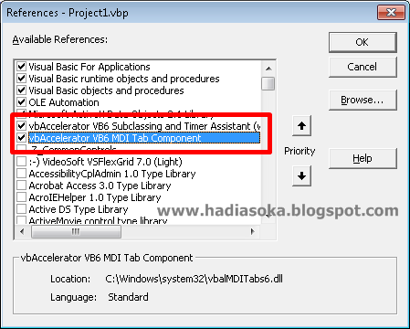 Komponen MDI Tab ( Membuat Menu Tab ) - Programing, Software, Ebook,Tutorial