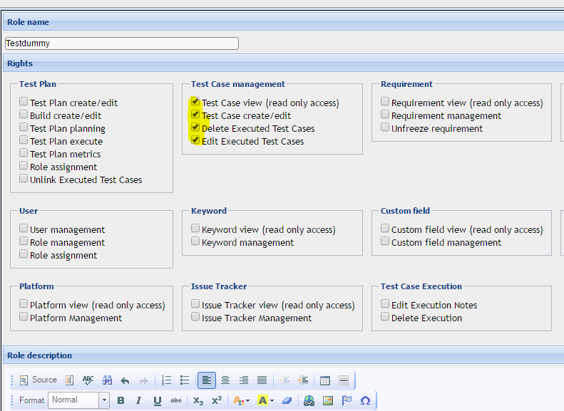 Creating User roles in Testlink ~ Software Testing Tutorials ... Creating User roles in Testlink ~ Software Testing Tutorials ...