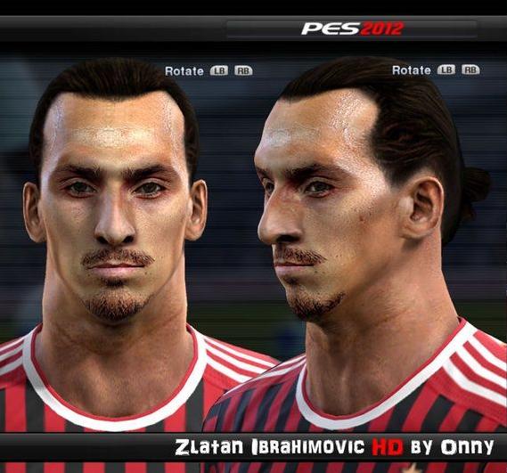 Zlatan Ibrahimovic Face - PES 2012 ~ « P-Patchs HQ » Tudo para seu Pro ...