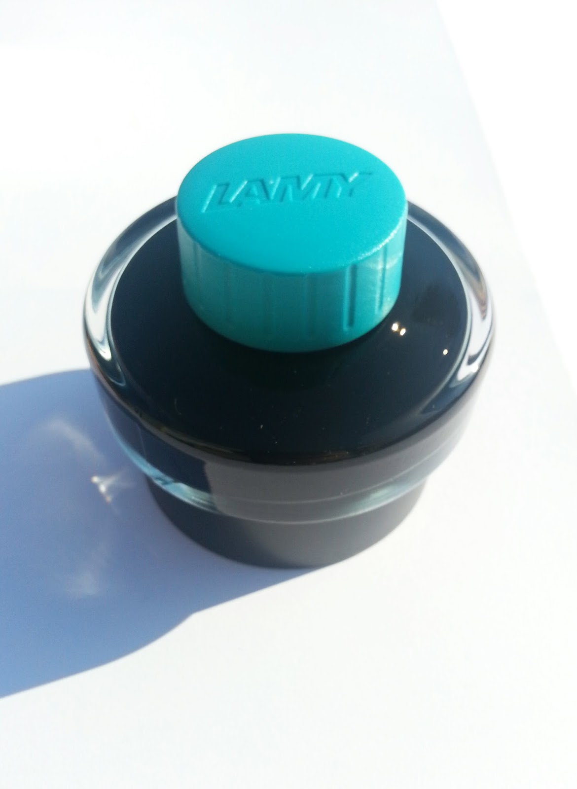 Inktastic: LAMY turquoise ink | The Pencilcase Blog | Fountain pen ...
