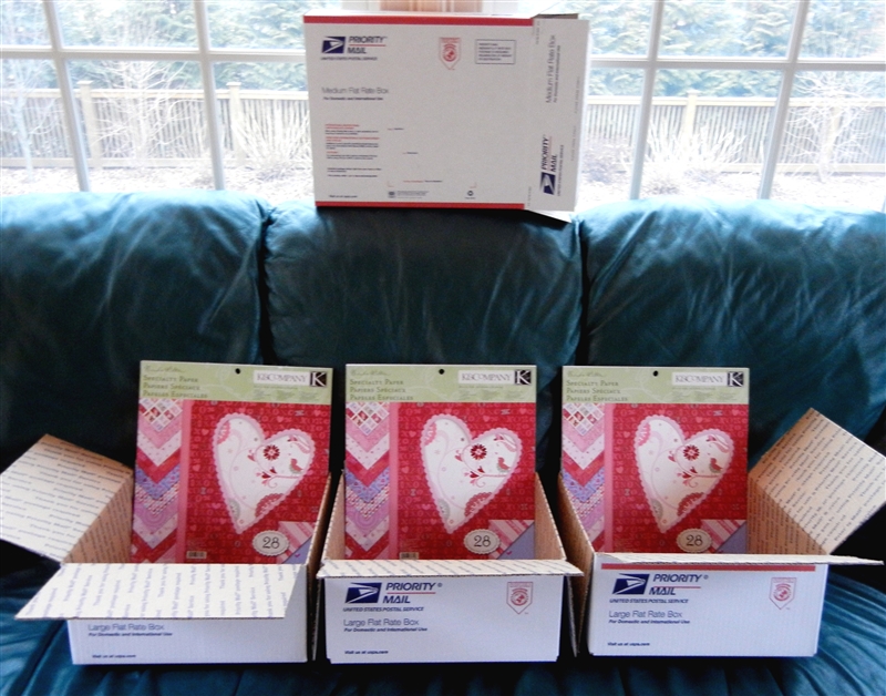 Capadia Designs: Fourth Blogoversary - Filling the Boxes!