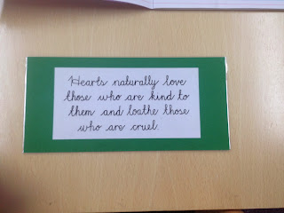 THE LEARNING ARK - Elementary Montessori : Cursive Writing Set