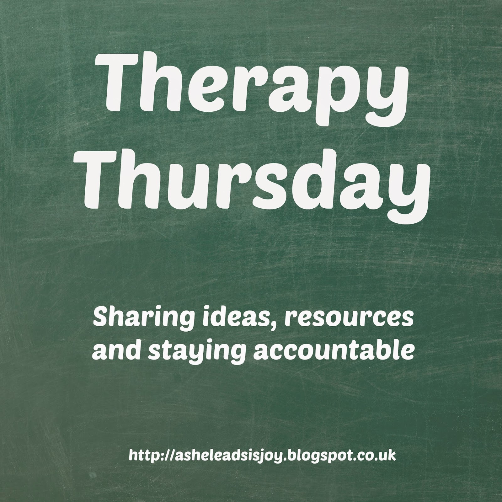 As He Leads is Joy: Therapy Thursday #5