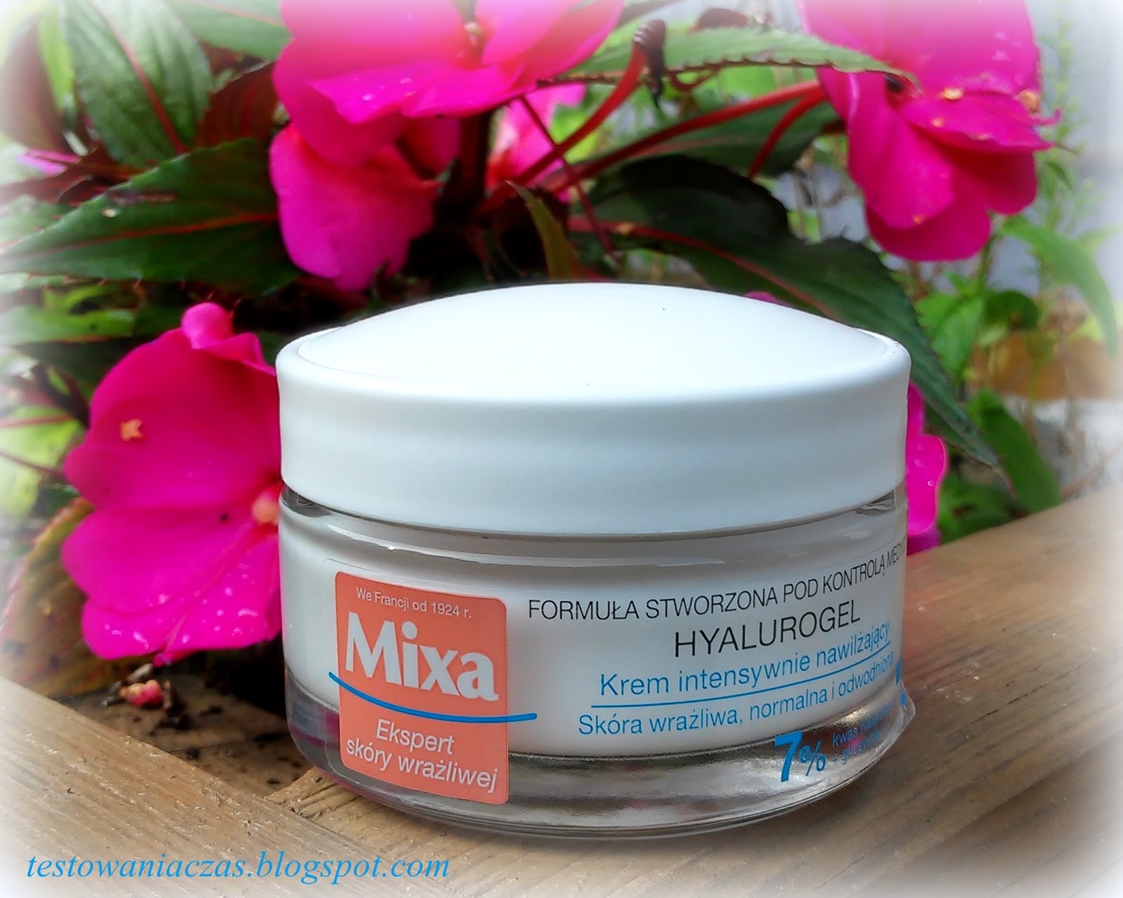 Mixa HYALUROGEL krem intensywnie nawilżający - testowaniaczas ...