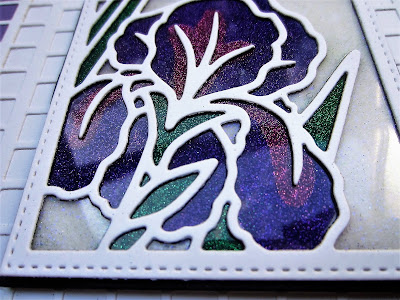 PartiCraft (Participate In Craft): Iris Flower Square