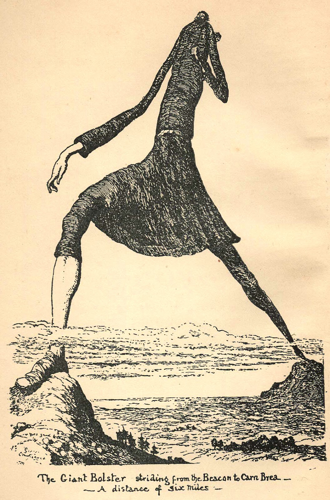 Papergreat: George Cruikshank illustrations from a book of Cornish folklore