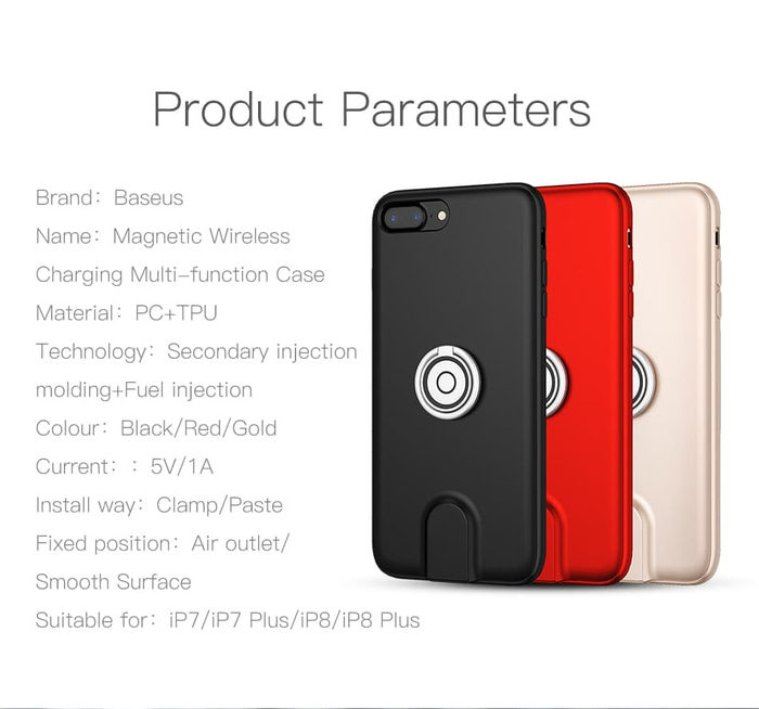 WIRELESS CHARGING CASING IP 7P/8P - Baseus & Kiip Store