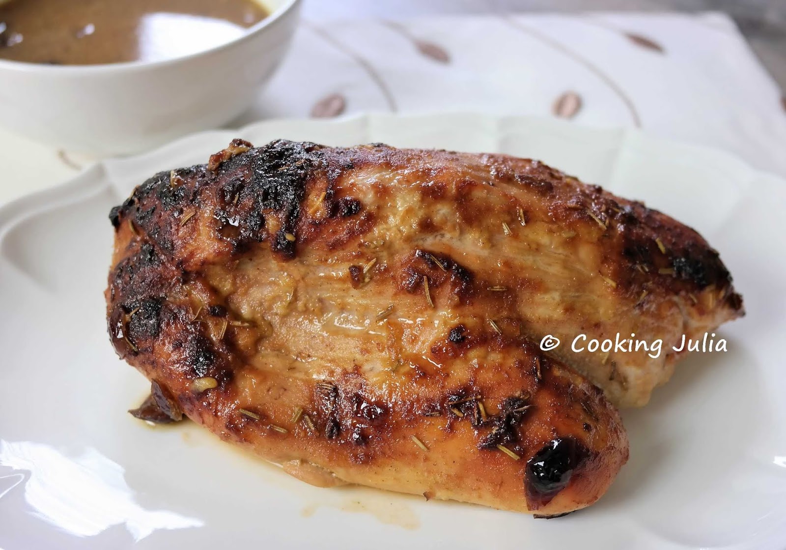 COOKING JULIA : FILET DE DINDE AUX CANNEBERGES