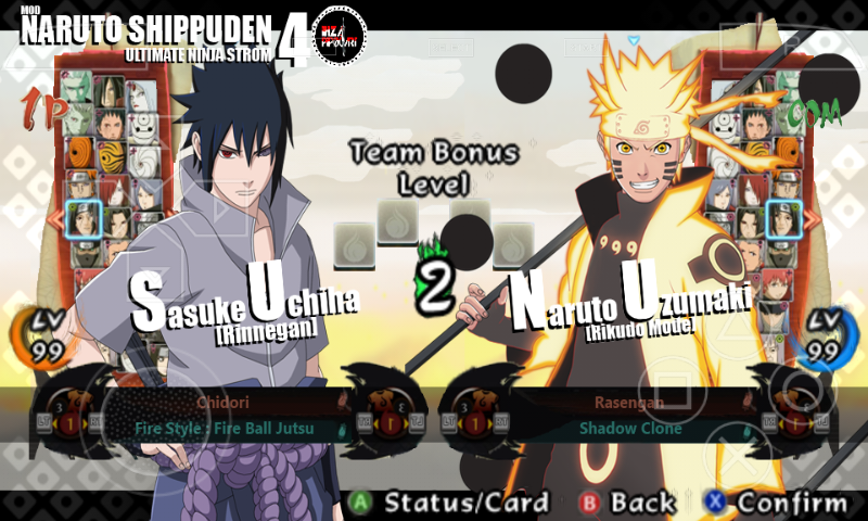 Naruto Shippuden Ultimate Ninja Strom 4 | PipooArt