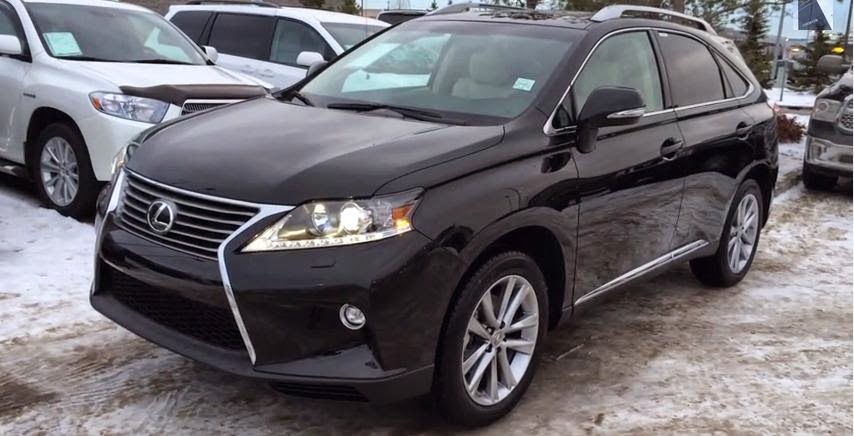 New 2015 Lexus RX 350 AWD Sportdesign Edition - Black on Parchment ...