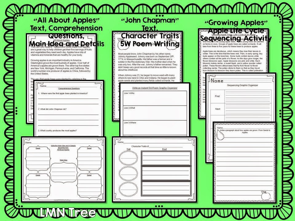 LMN Tree: All About Apples: Free Resources, Free Poems, Activities ...