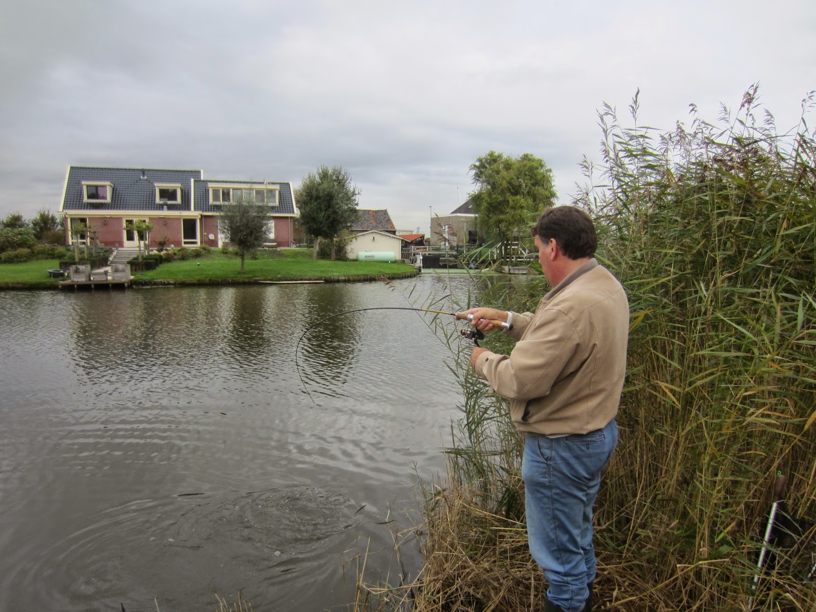 Ultralicht-vissen met Fairplay hengels: oktober 2014
