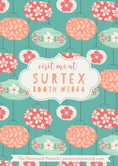 print & pattern: SURTEX 2017 - the patterned peacock