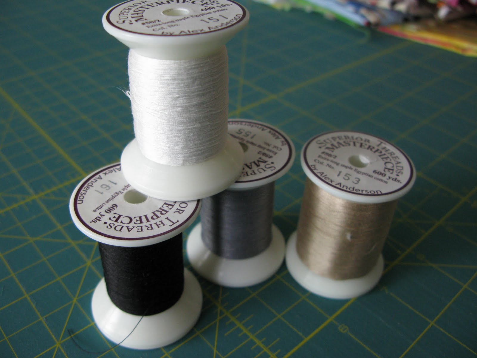 Chasing Cottons: threads, needles, and pins...and a surprise for us.