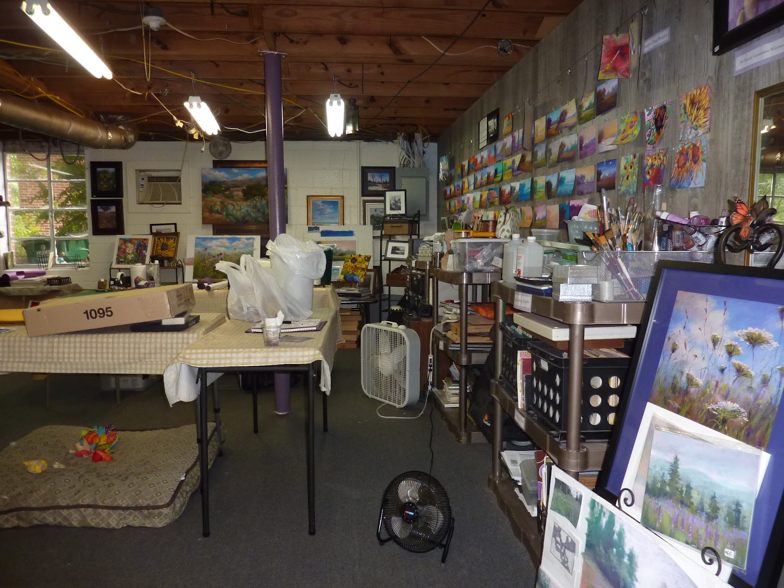 Painting My World: My Secret for Cleaning an Art Studio