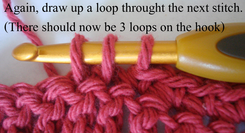 Daisies Crochet: Double crochet (dc) and single crochet (sc) decrease ...