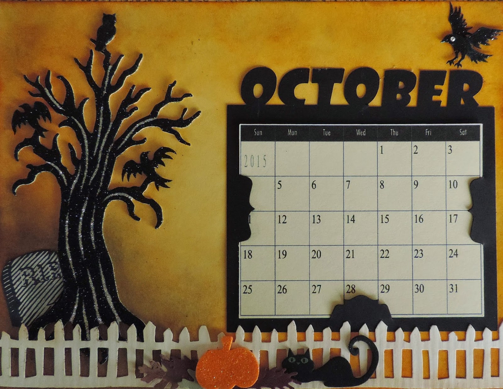 My "Crafty" Life on the Internet: FLIP CALENDAR