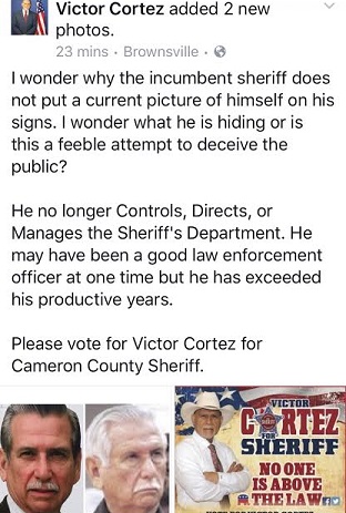 EL RRUN RRUN: NOT A SHERIFF'S DEPARTMENT FOR OLD MEN: CORTEZ GOES FOR ...