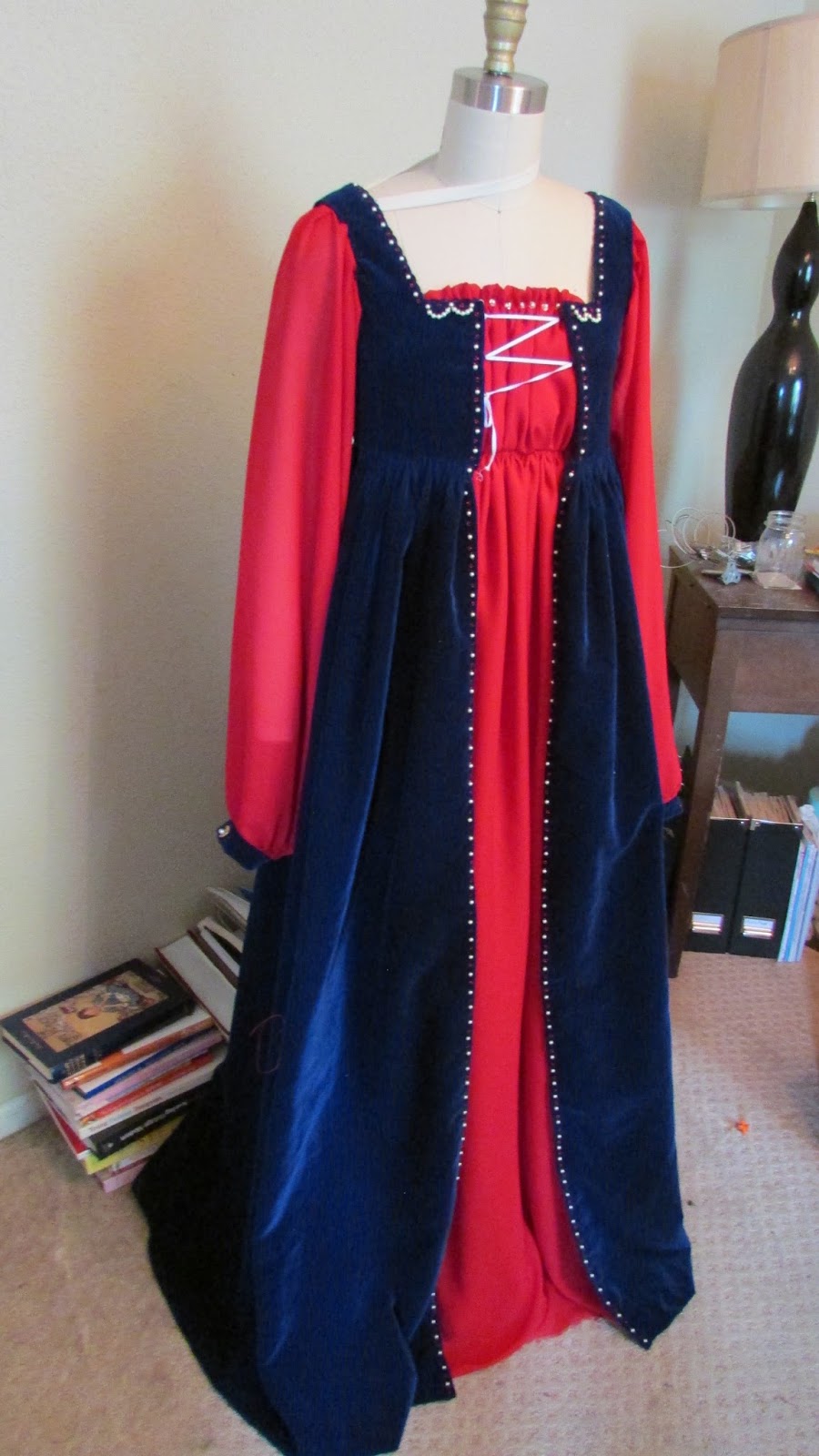 The Italian Renaissance Curtain Dress