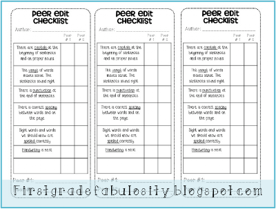 First Grade Fabulosity