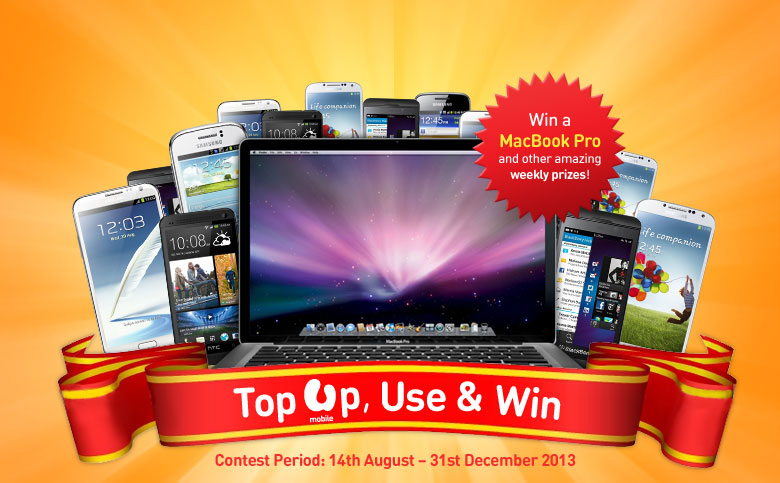 U Mobile Top Up, Use & Win Contest - Malaysia Online and Offline ...