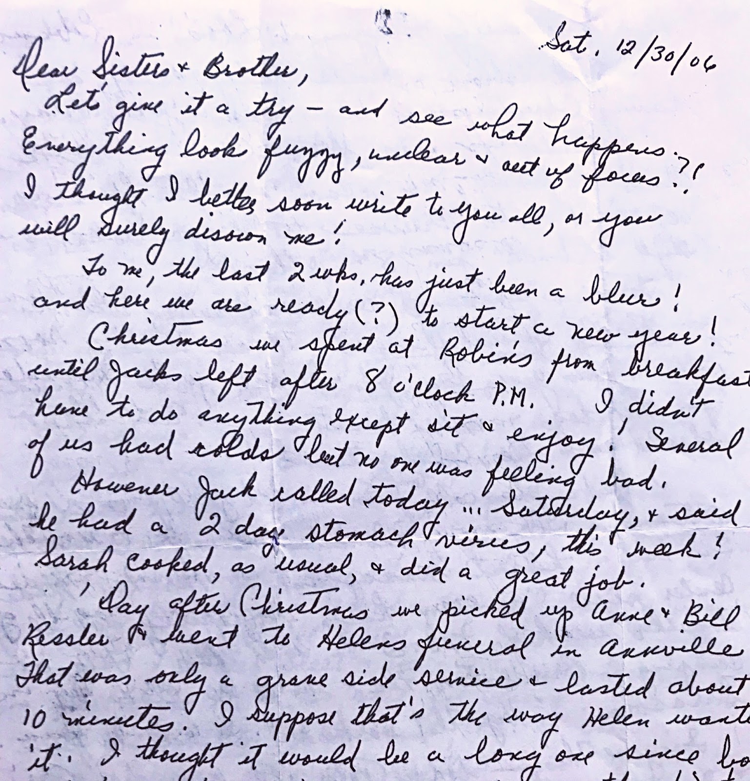 Transformation: Ruth's Letters